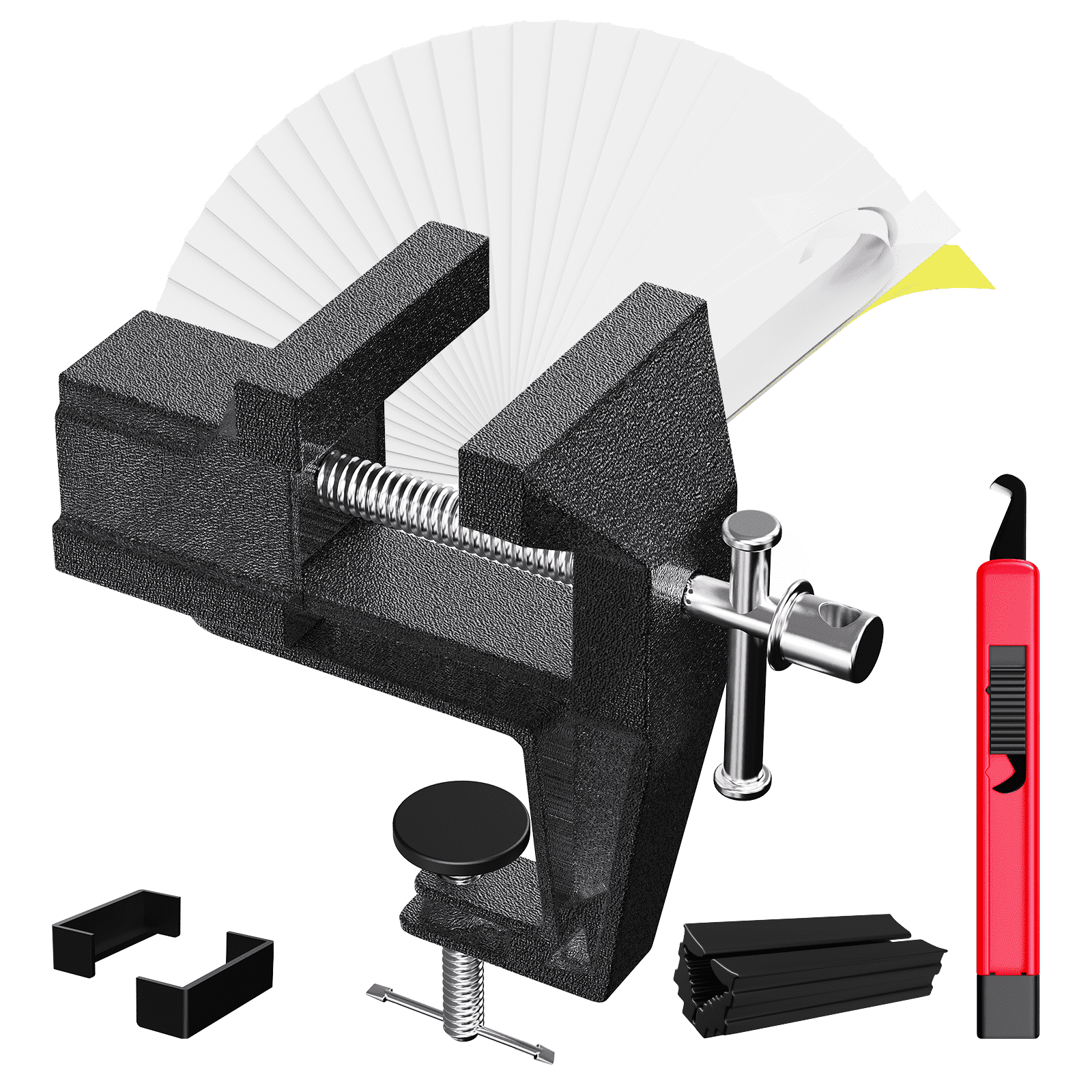 Golf Grip Kit for Regripping Golf Clubs, Portable Table Vise Rubber ...
