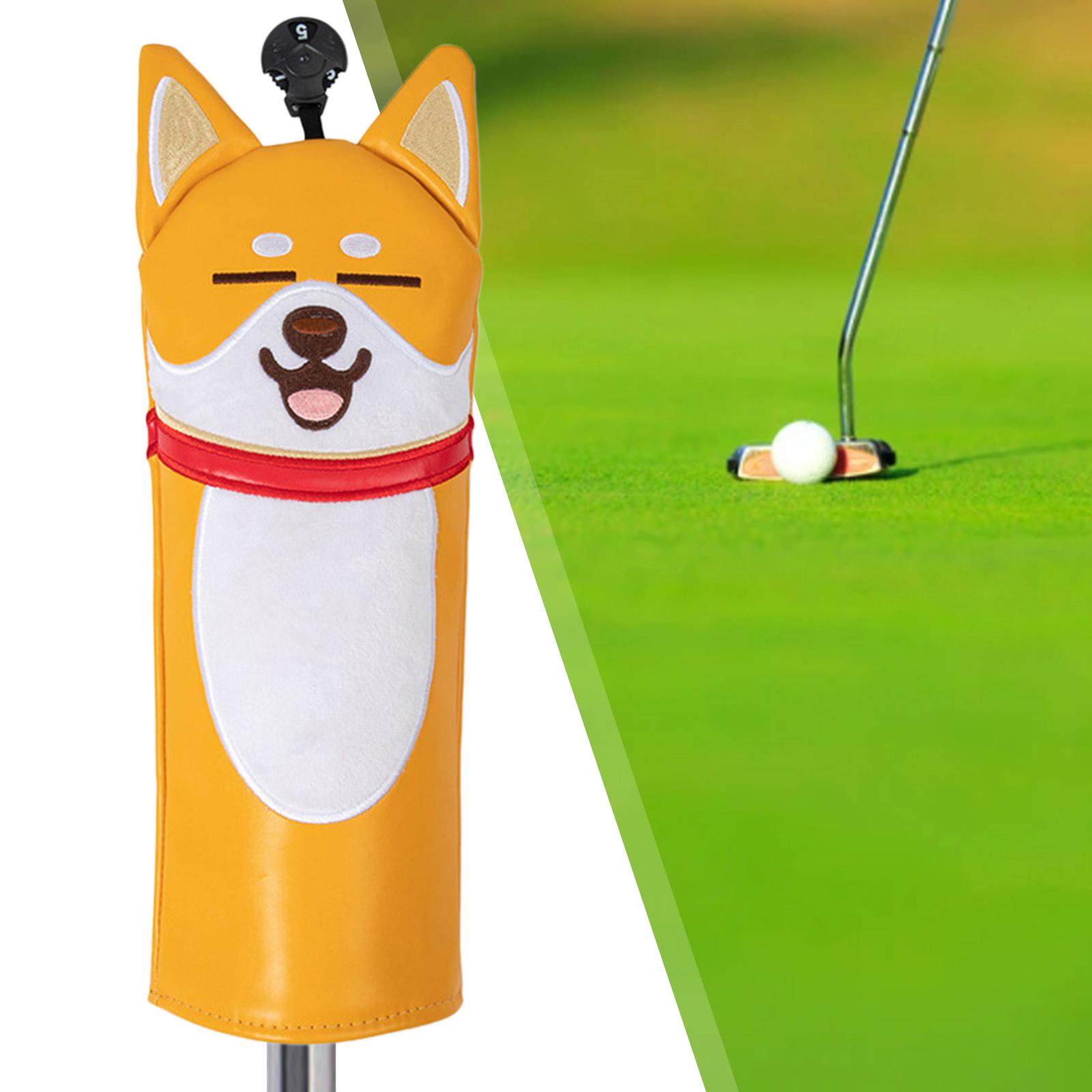 Golf Head Cover for Golf Clubs Equipment Dog Golf Headcover Creative ...