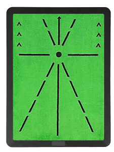 Golf Hitting Mat – Practice Mat with Swing Path Feedback & Impact ...