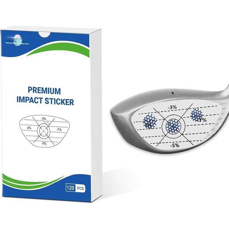 Golf Impact Tape Labels, Self-Teaching Sweet Spot and Consistency ...
