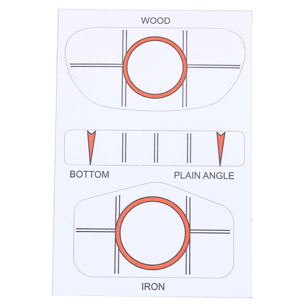 Golf Impact Tape Recorder Training Aids, 26 Labels For Woods, Irons ...