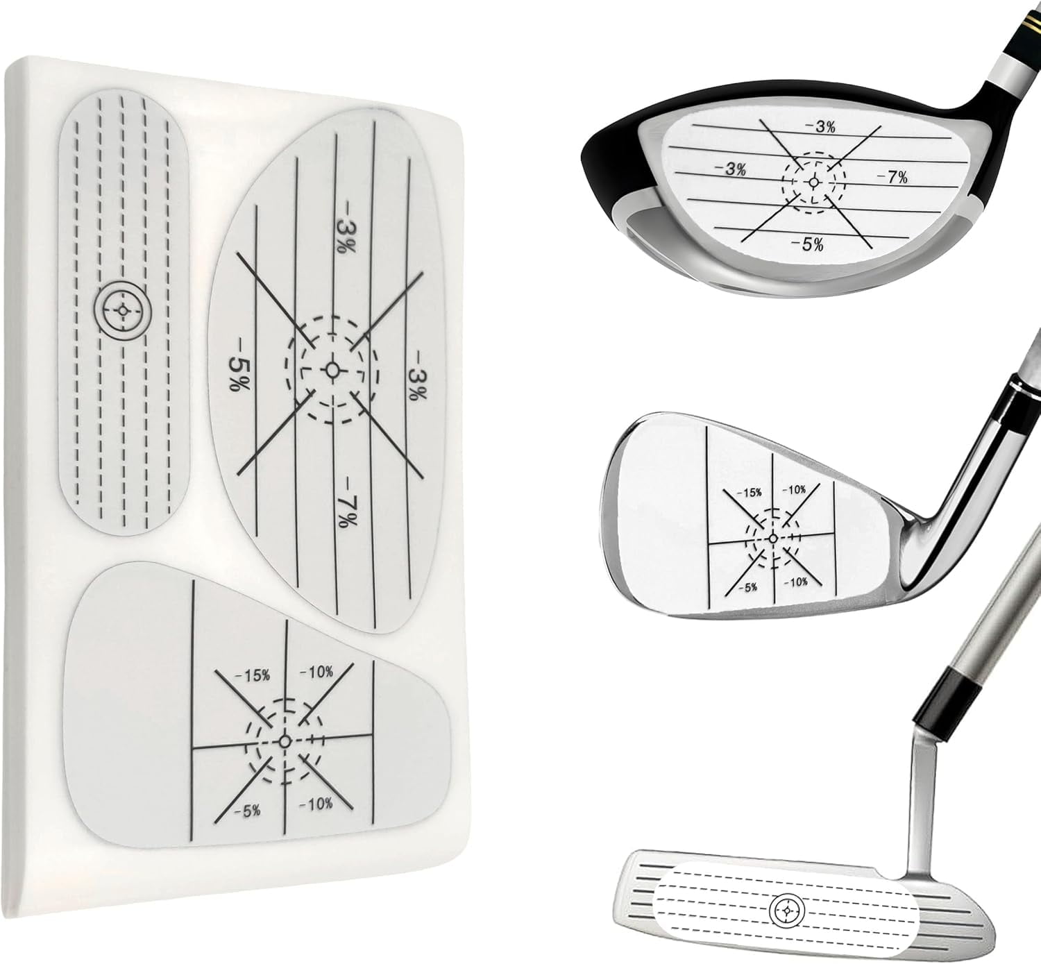 Golf Impact Tape Set 150Pcs, Self-Teaching Sweet Spot and Consistency ...