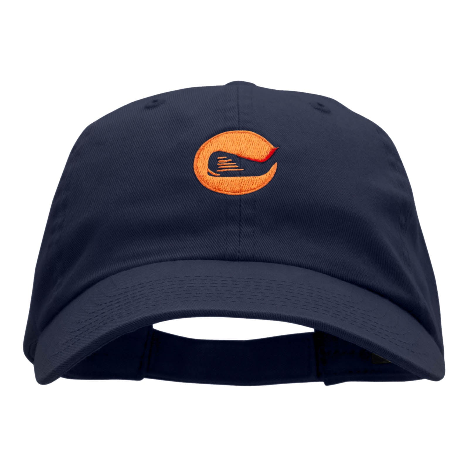 Golf Iron Embroidered Low Profile Dyed Cotton Twill Cap - Navy OSFM ...