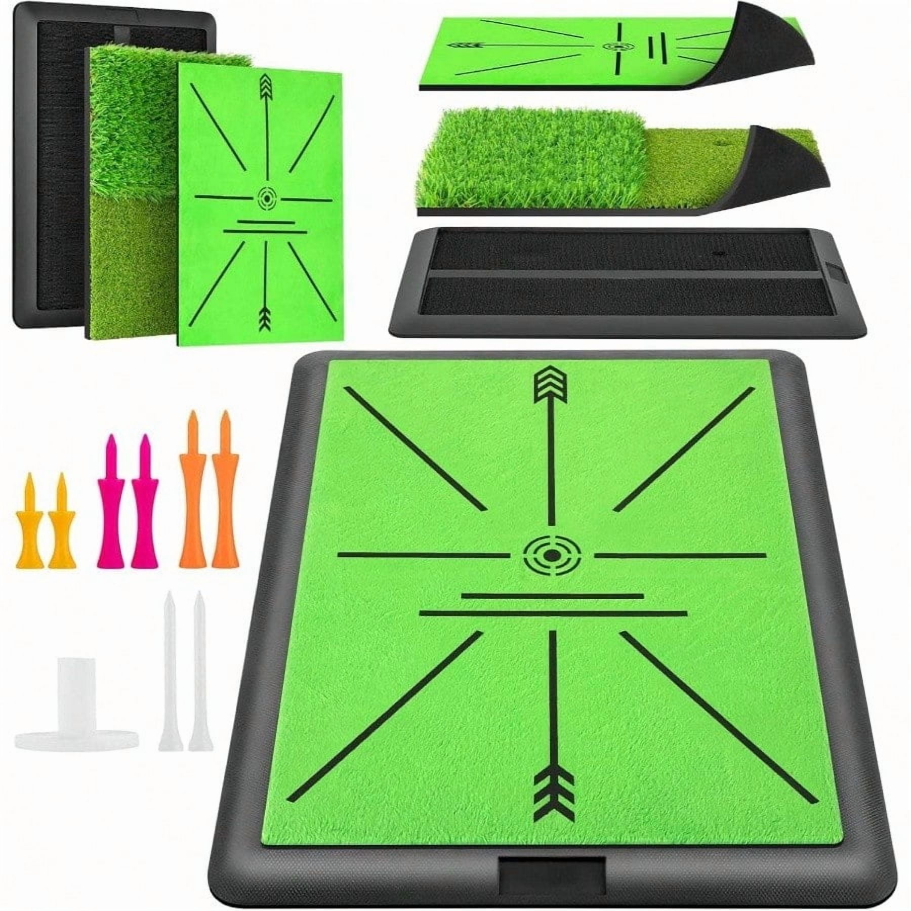 Golf Itting Mat, Golf Mats Practi Outdoor Indoor For Swing Path ...