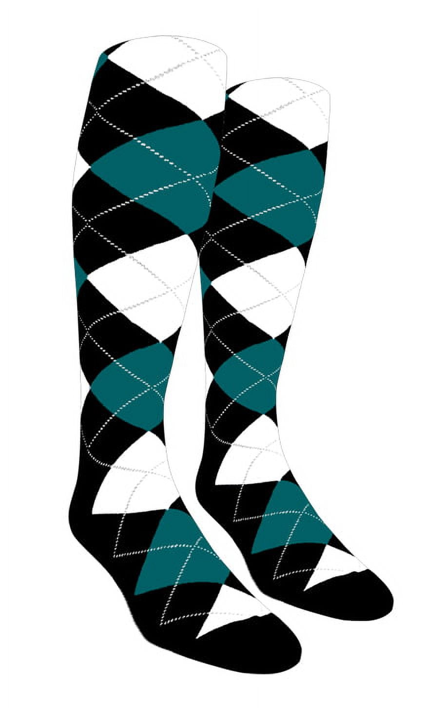 Golf Knickers Colorful Knee High Argyle Cotton Socks For Men Women and ...