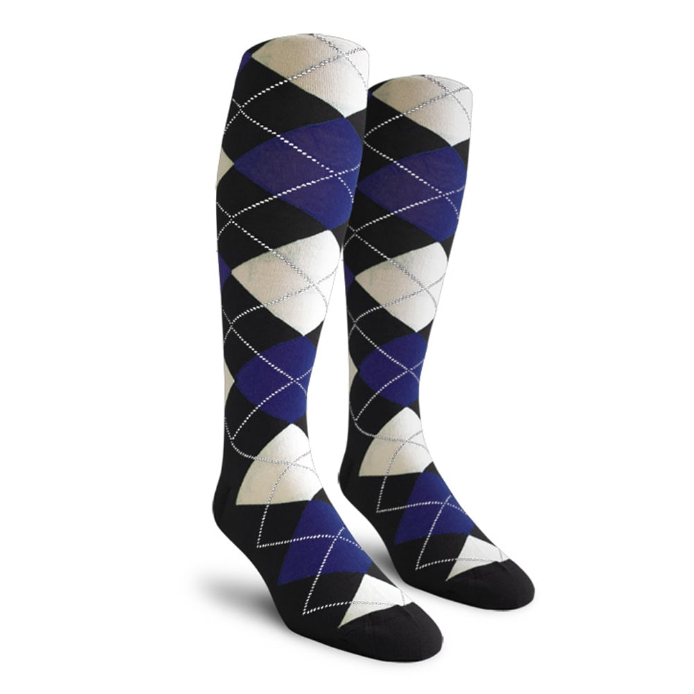 Golf Knickers Colorful Knee High Argyle Cotton Socks For Men Women and ...