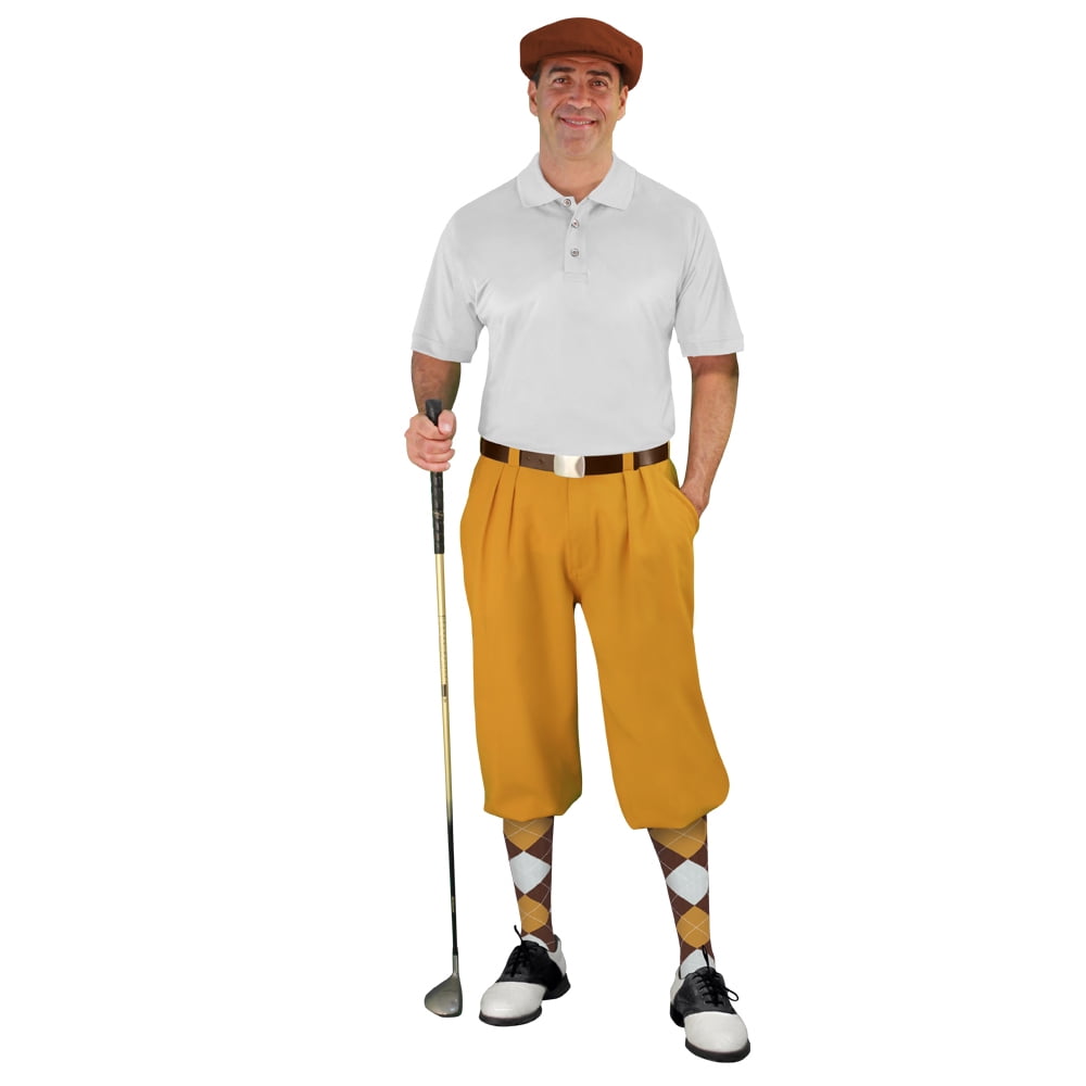 Golf Knickers Start-in-Style Traditional (Plus Fours) Outfit for Men ...