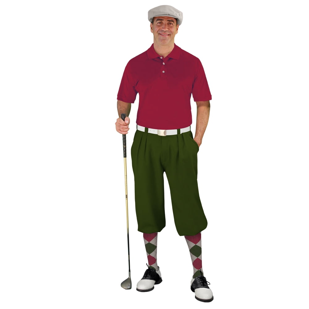 Golf Knickers Start-in-Style Traditional (Plus Fours) Outfit for Men ...