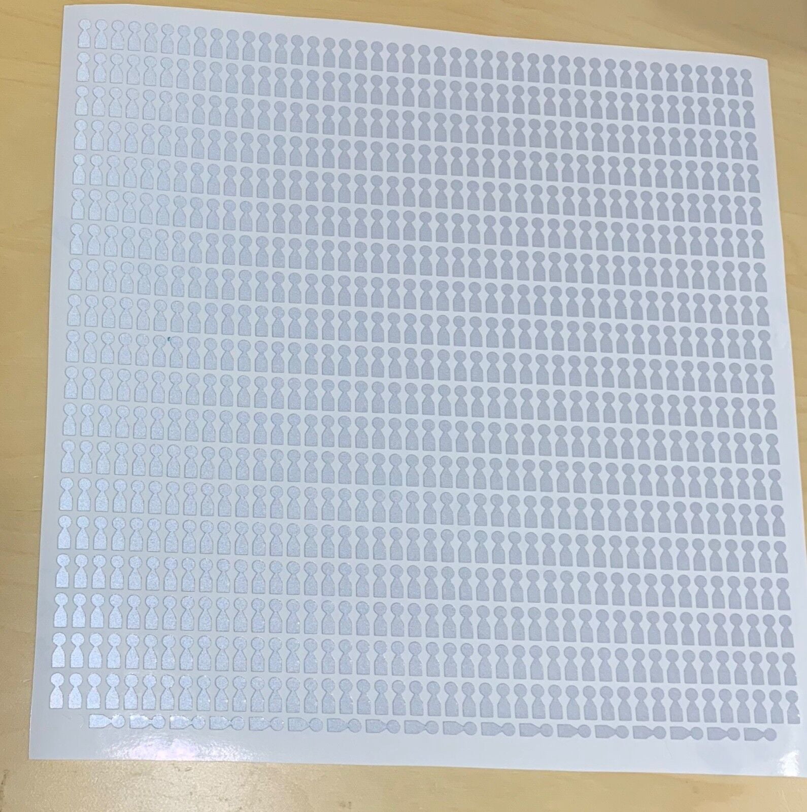 Golf Launch Monitor REFLECTIVE CLUB DOTS Quad Foresight GC2 HMT ...