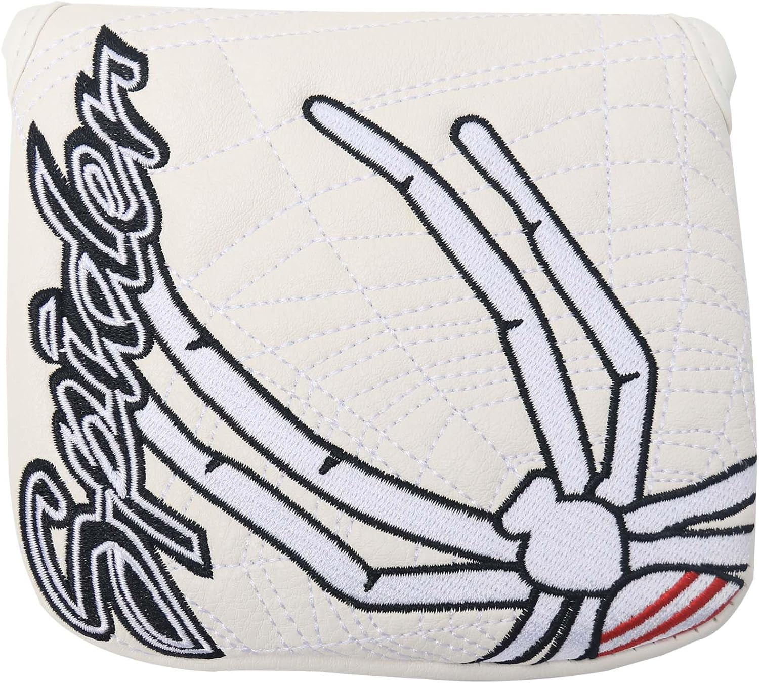 Golf Mallet Putter Head Cover Spider Embroidery Pattern Magnetic ...