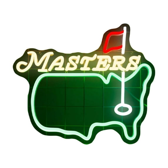 Golf Neon Sign LED Wall Decor, Dimmable Green Neon Light for Sport Wall ...