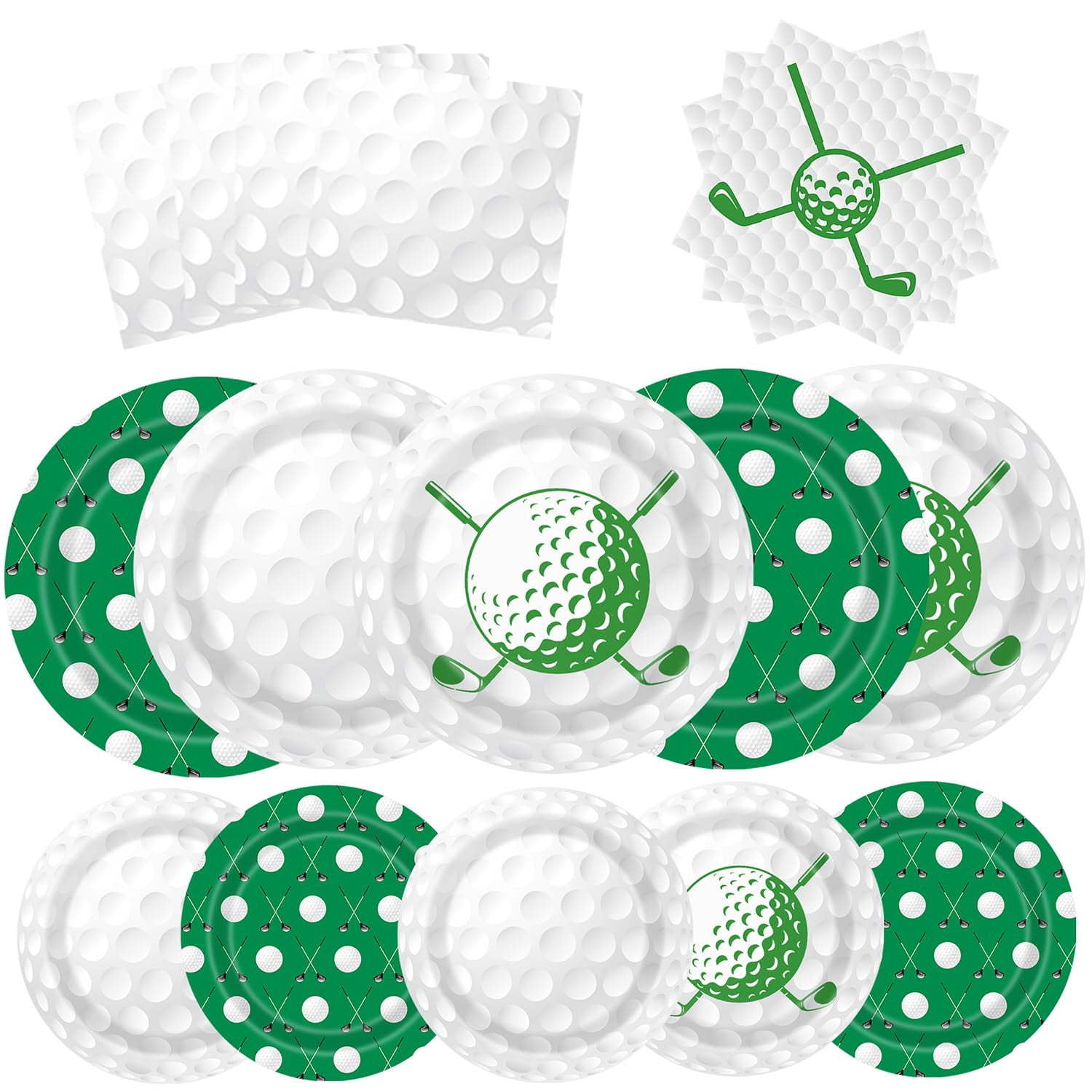 Golf Party Decorations 96Pcs IFF17 Golf Ball Birthday Party Supplies ...