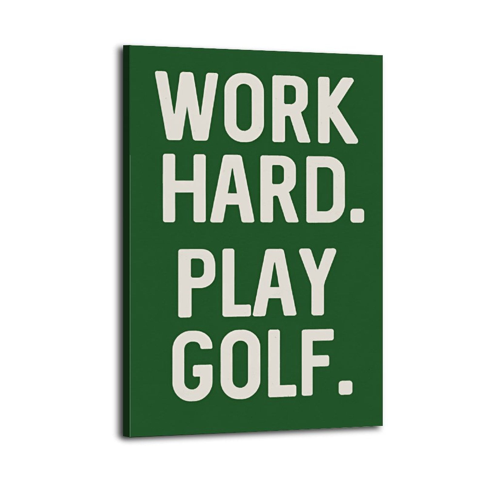 Golf Poster Art Print For Golfers Poster Great Wall Art for Home Decor ...
