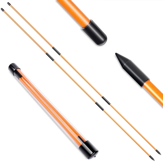 Golf Practice Alignment Sticks 48 Inch, Foldable Fiberglass Stick for ...