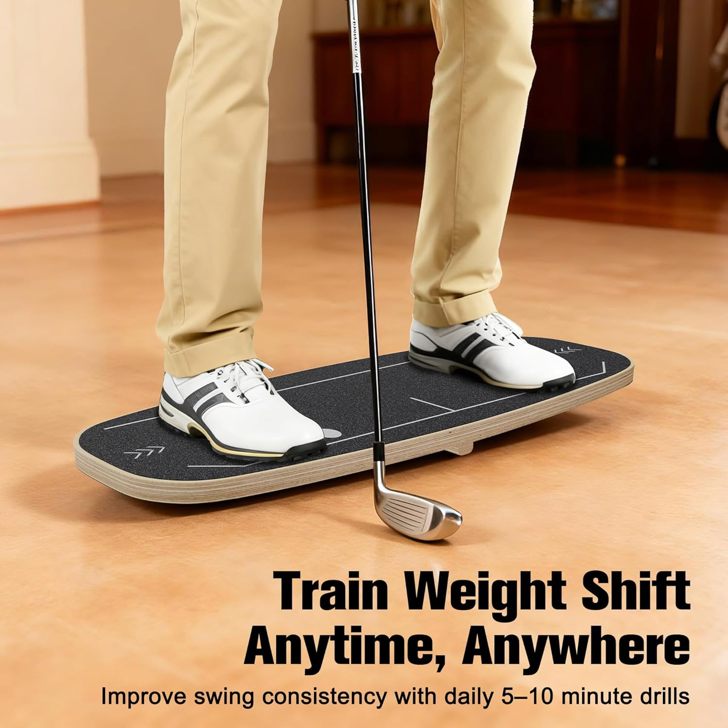 Golf Pressure Plate, Weight Shift Board, Swing Trainer - Improve ...