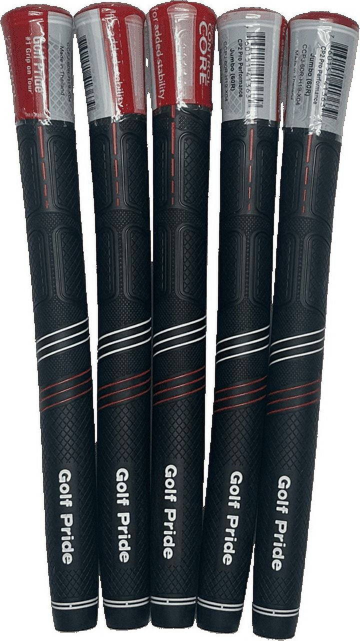 Golf Pride- CP2 Pro Jumbo Golf Grip Black (SET OF 5) - Walmart.com