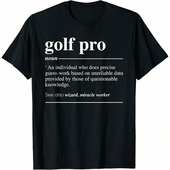 Golf Pro Definition Funny Noun T-Shirt.JPG - Walmart.com
