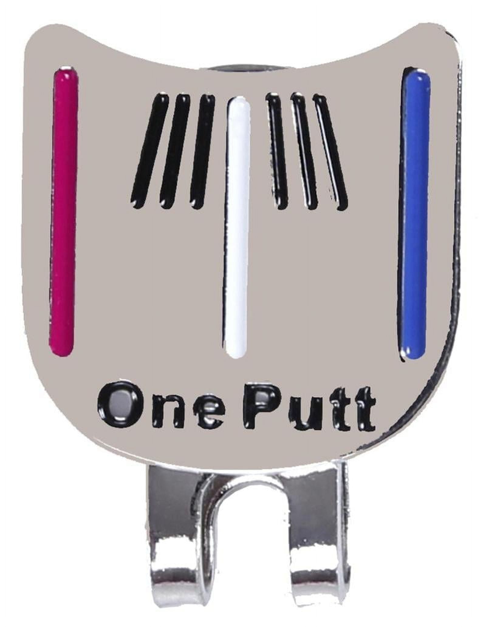 Golf Putting Alignment Aiming Ball Marker with Magnetic Tool Putt One ...
