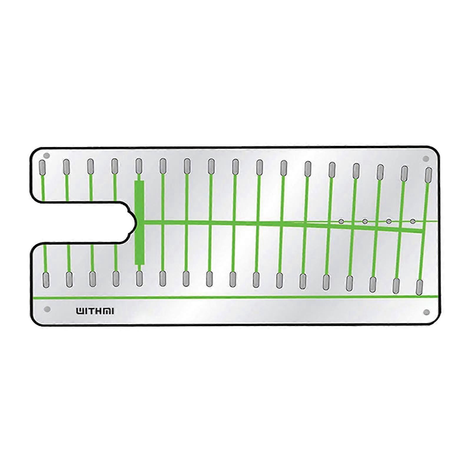 Golf Putting Alignment Mirror Exercise Training Aid Teaching Equipment ...