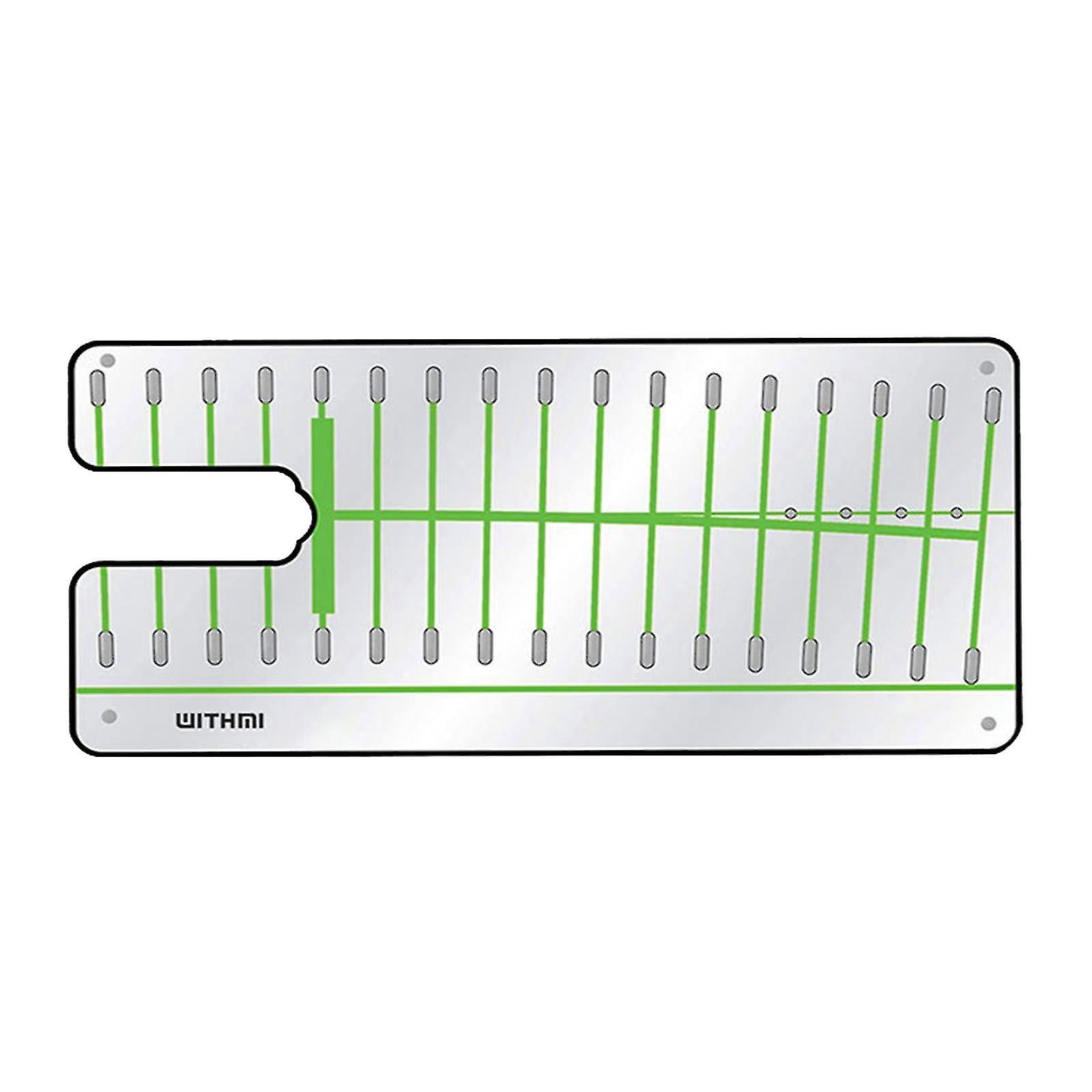 Golf Putting Alignment Mirror Exercise Training Aid Teaching Equipment ...