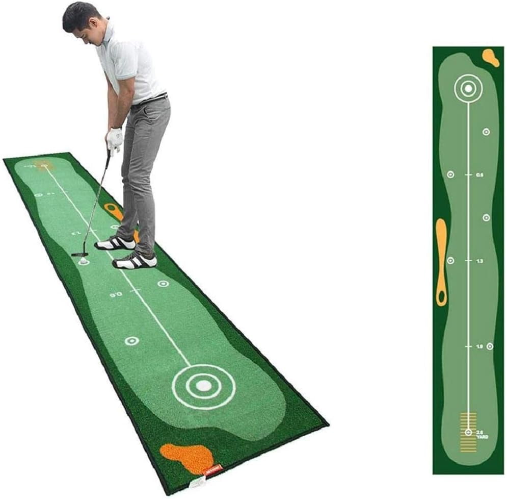 Golf Putting Mats Indoor, Golf Putting Green Mat, Anti-Slip and ...