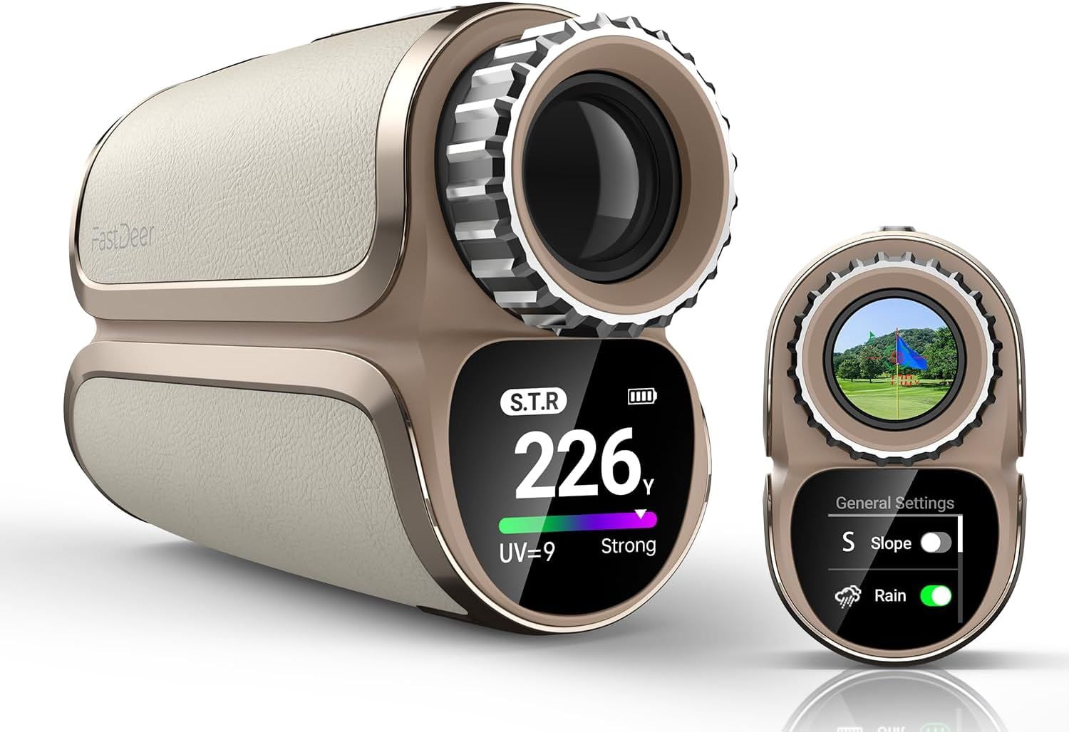 Golf Range Finder S2 - Premium Touchscreen Laser Rangefinder with Slope ...