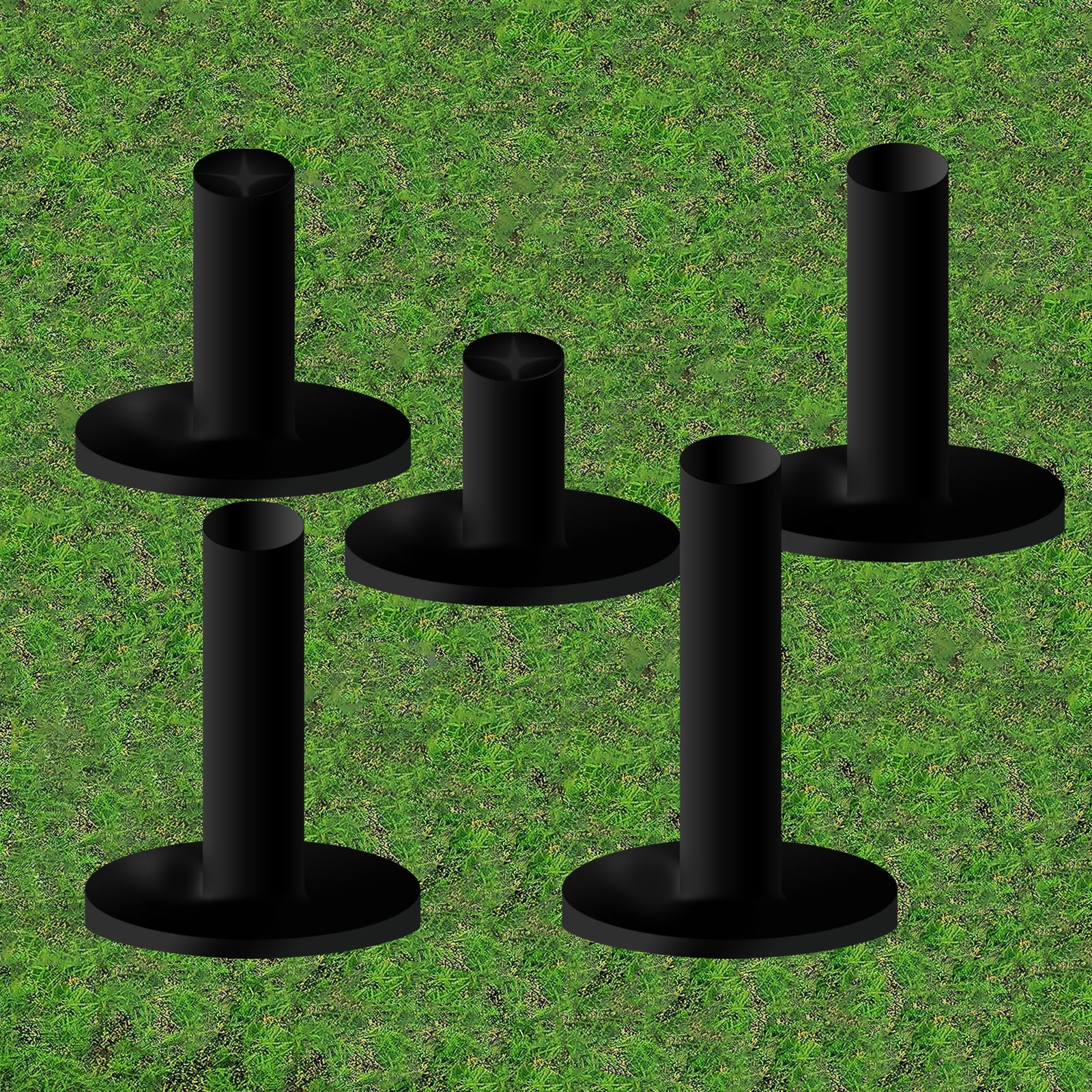 Golf Rubber Tees for Driving Range Mats Value 5 Pack, Mixed Size or 5 ...