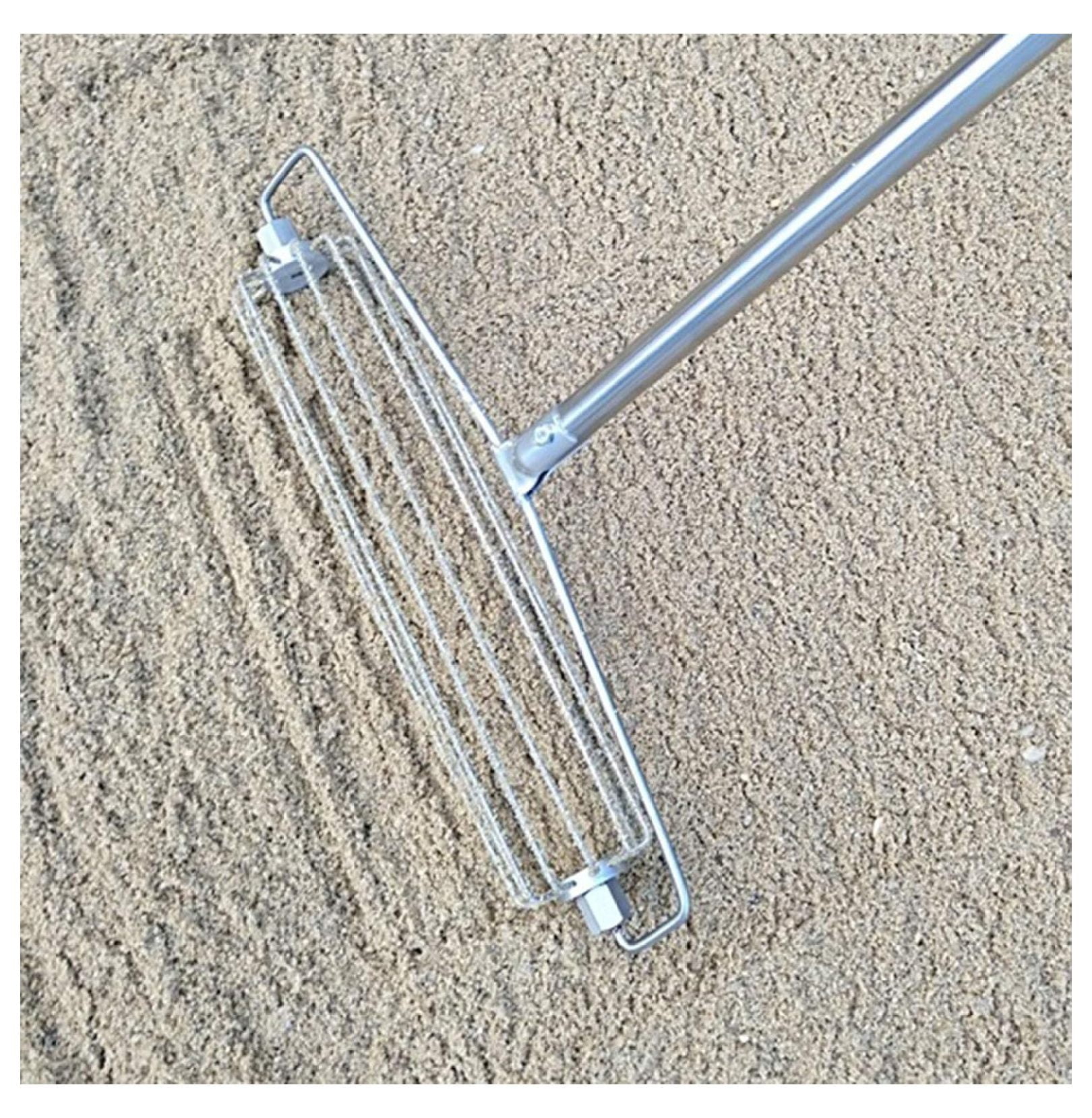 Golf Sand Bunker Rake, Stainless Sand Trap Rakes,for Garden Landscape ...
