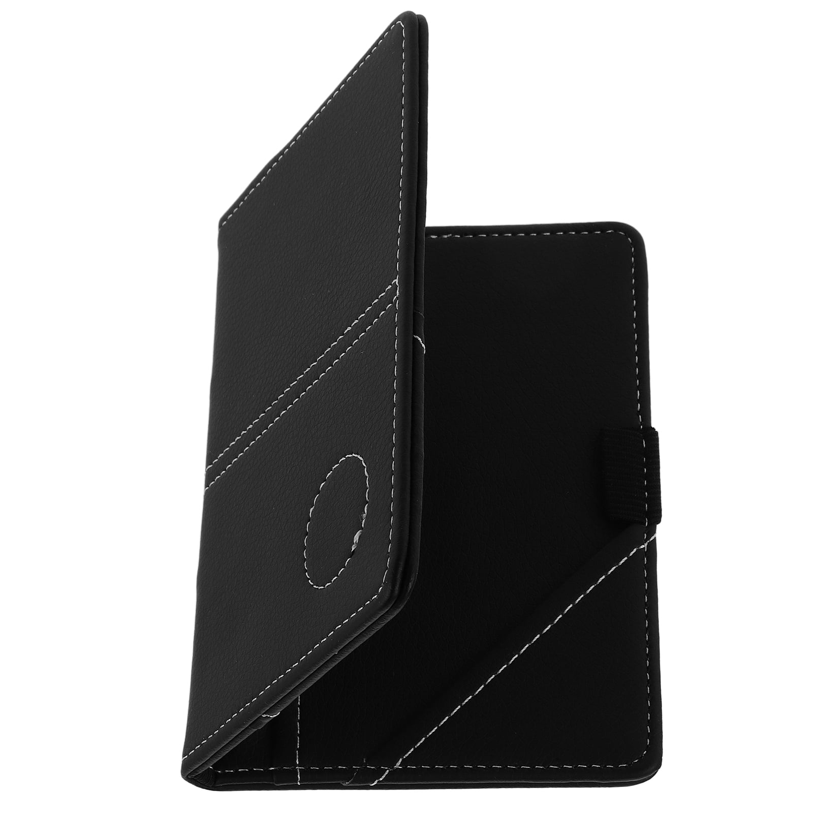 CIMAXIC Sleek Black PU Golf Scorebook Cover Protective Holder for ...