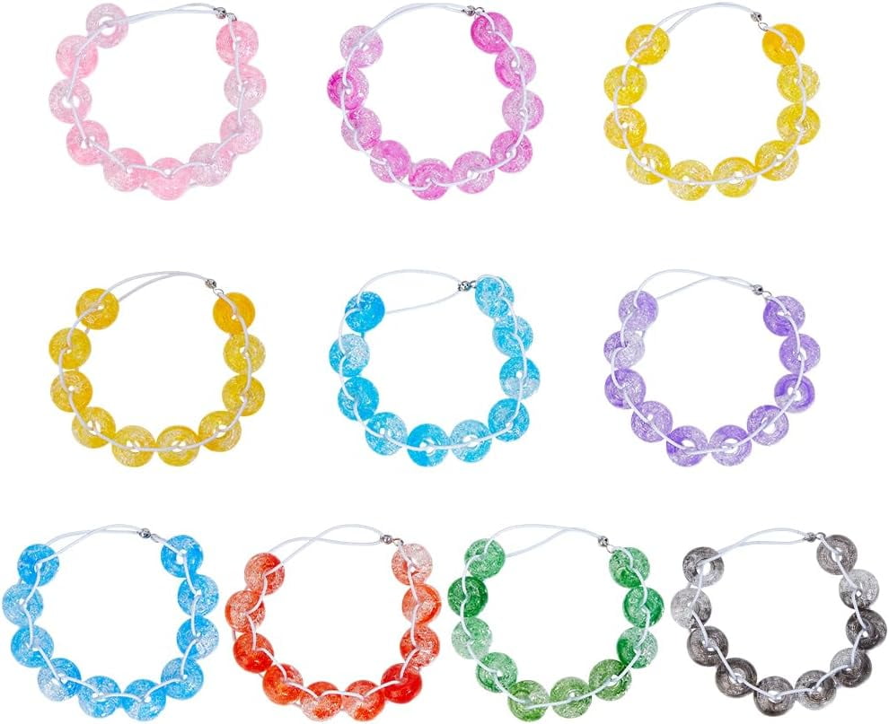 Golf Score Counter Beads Golf Crossover Bead Count Stroke Score Counter ...