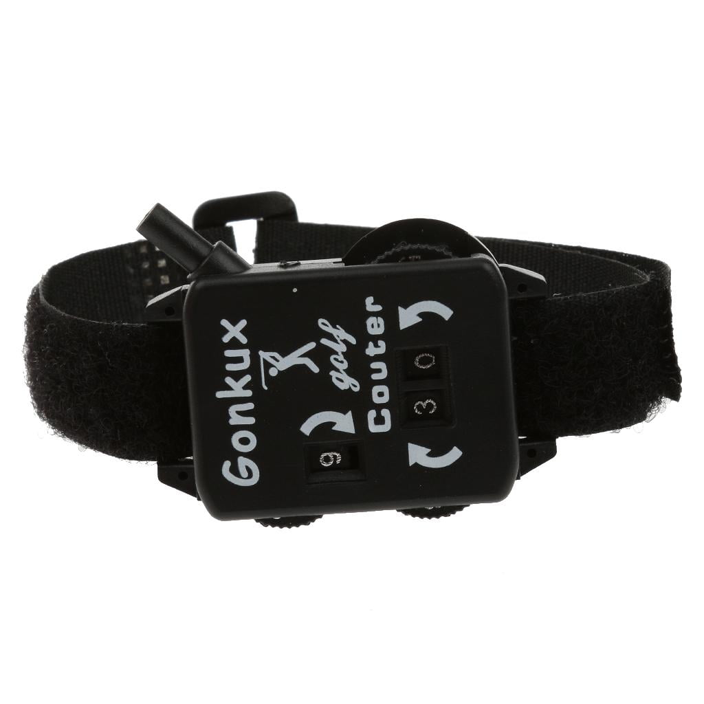 Golf Score Stroke Keeper Count Watch Putt Counter with Wristband Black ...