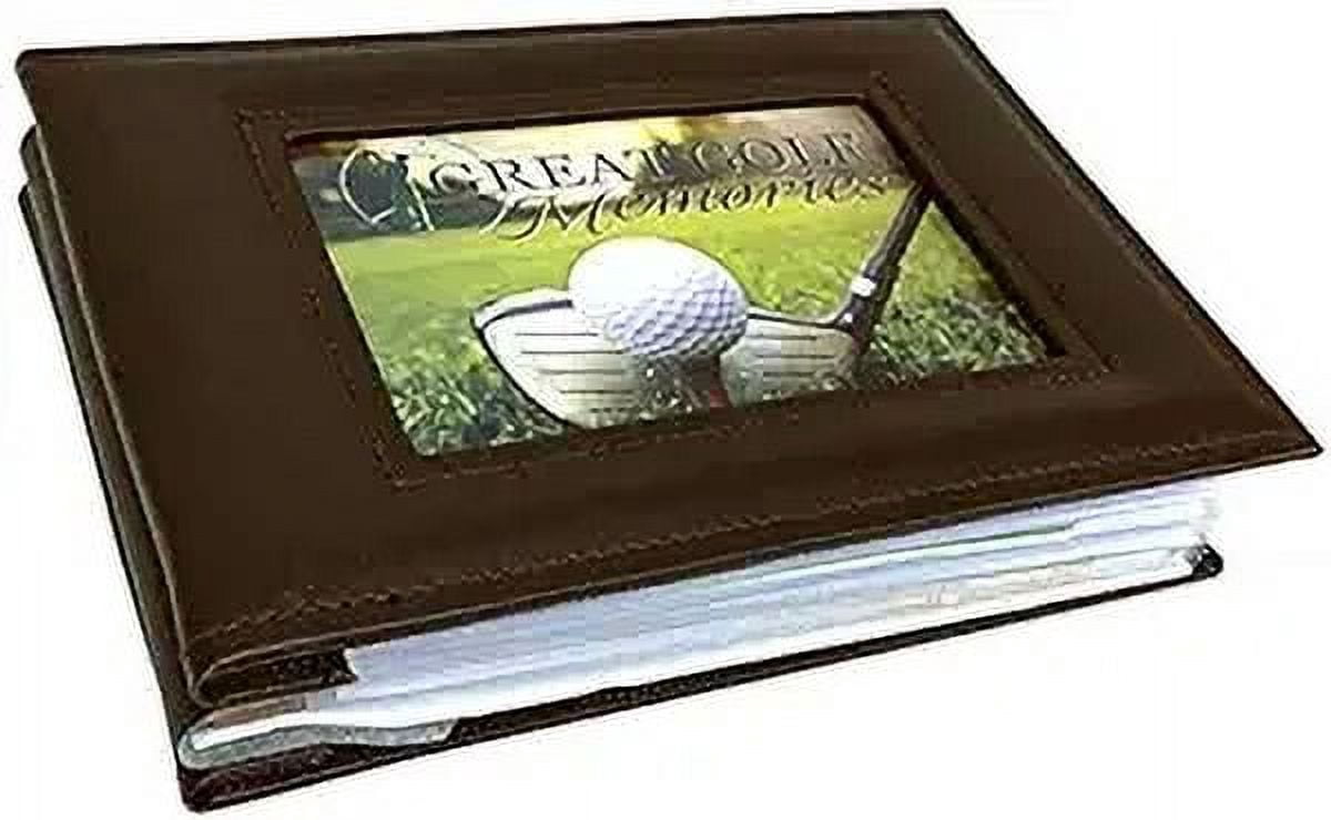 Golf Scorecard and Photo Album (Brown) - Walmart.com