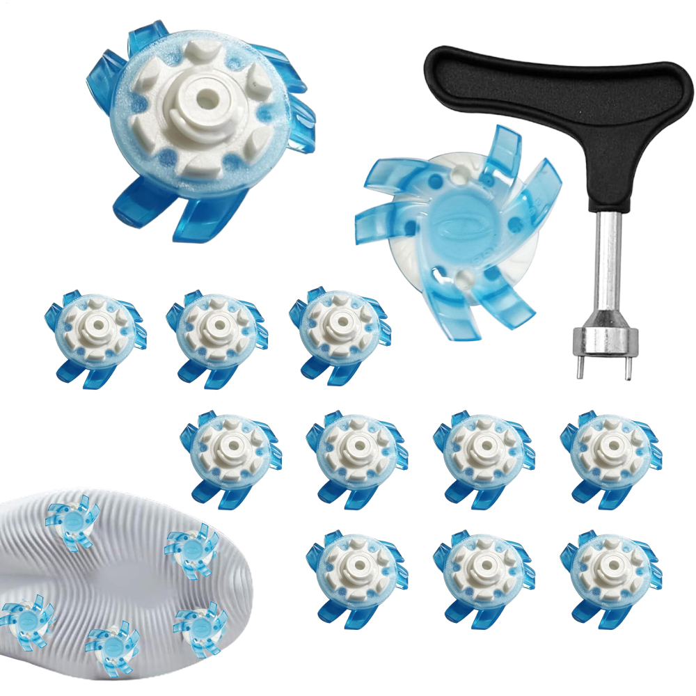 Golf Shoe Spikes Replacements 12 Pieces Footwears Anti Slip Golf Cleat ...