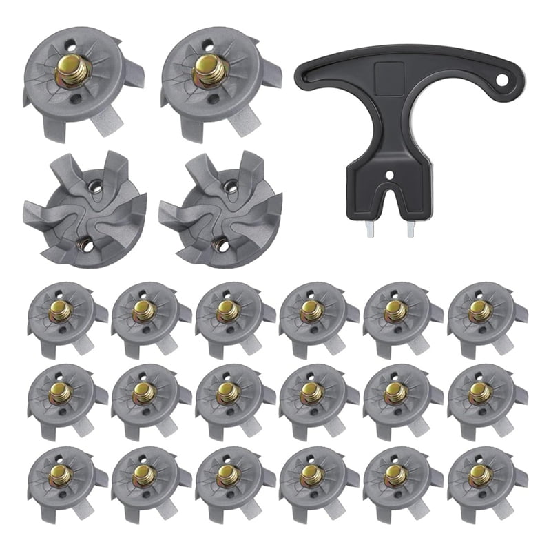 Golf Spikes Set Includes 30 Pcs Golf Cleats Replacement Golf Cleats ...