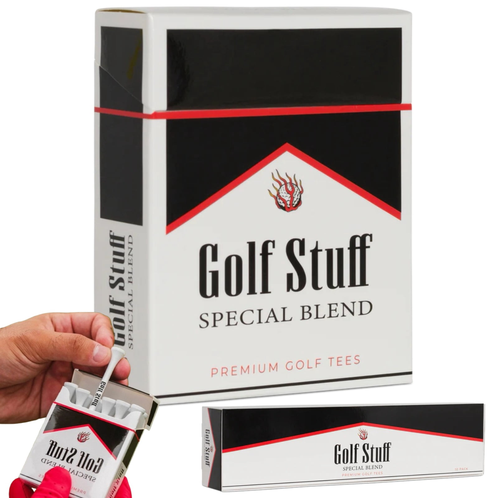 Golf Stuff Golf Tee Premium Golf Tees - 120 PCS Biodegradable Bamboo ...