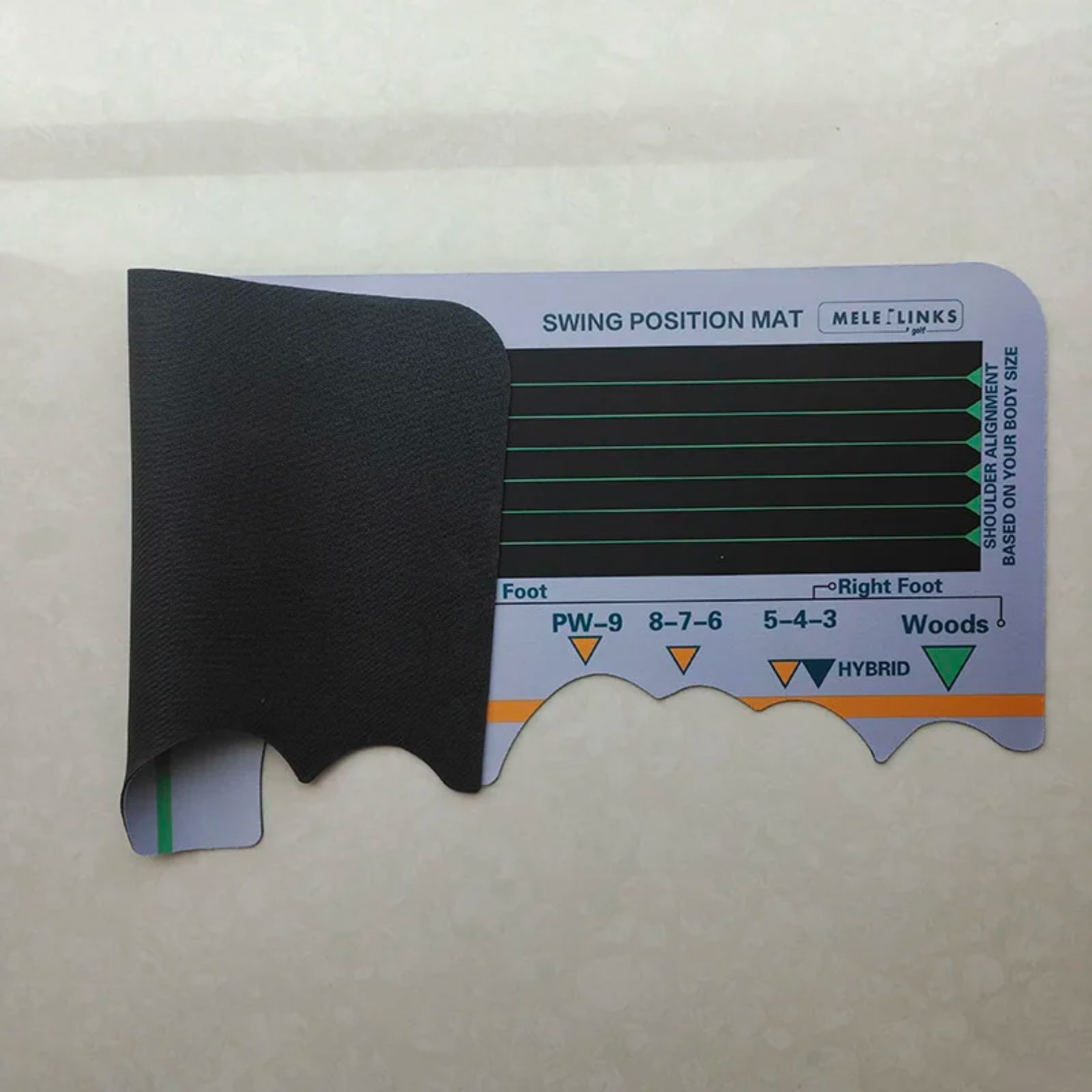 Golf Swing Position Pad Standing Mat Station Trainer Board Practice Corrective Posture Beginners ...