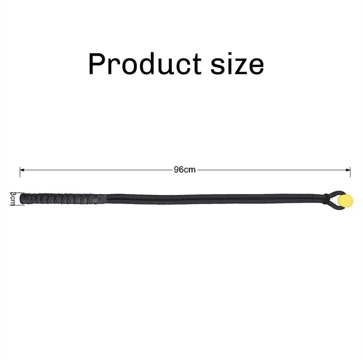 Golf Swing Rope Training Aid Fitness Equipment Trainer with Eva Ball ...