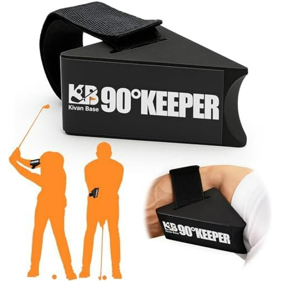 Golf Swing Trainer Aid, 90°Keeper Golf Posture Correction Training Aid ...