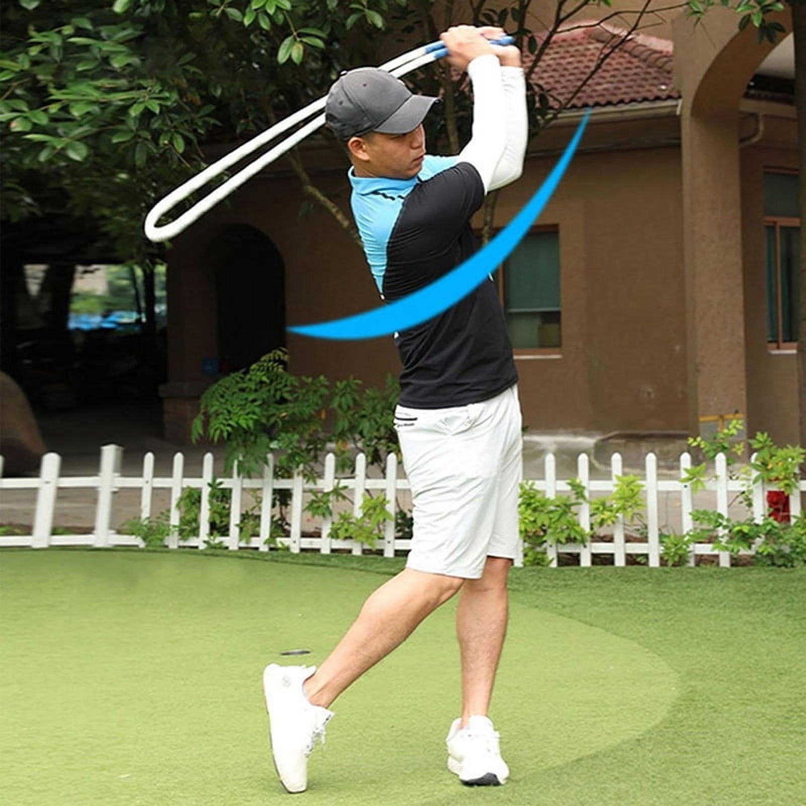 Golf Swing Trainer Aid Portable Tempo Ball Practice Tool Golf Club ...