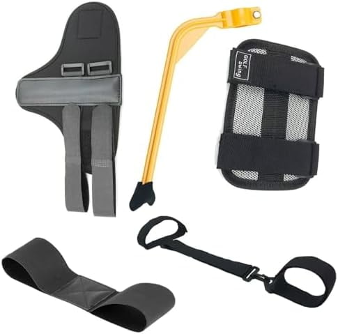 Golf Swing Trainer Aids Set, Golf Posture Correction Tools, 6 PCS-Arm Band, Elbow Correction ...