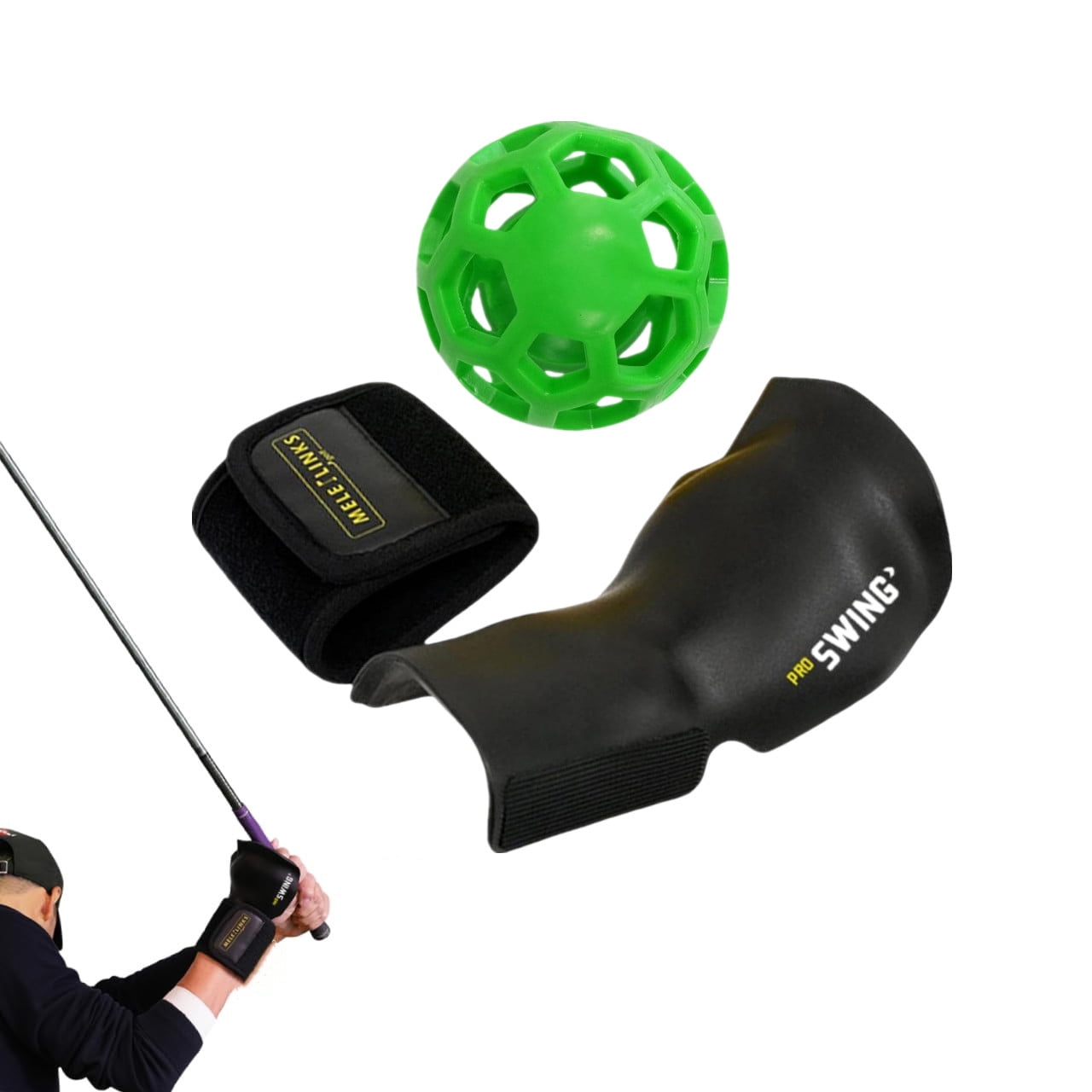 Golf Swing Trainer Ball Golf Swing Training Aid for Posture Correction ...