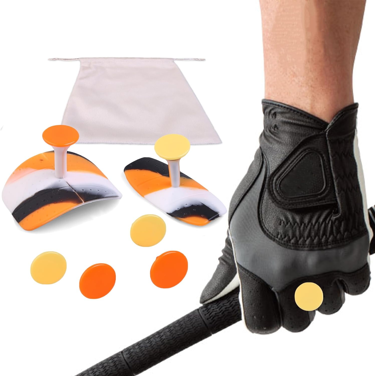 Golf Swing Trainer and Golf Training Aid,Correct Posture Golf Club ...
