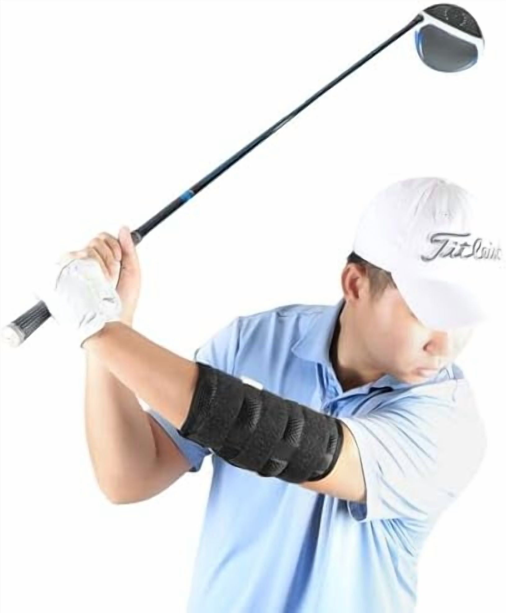 Golf Swing Training Aid - Straight Arm Elbow Brace Trainer, Corrects ...