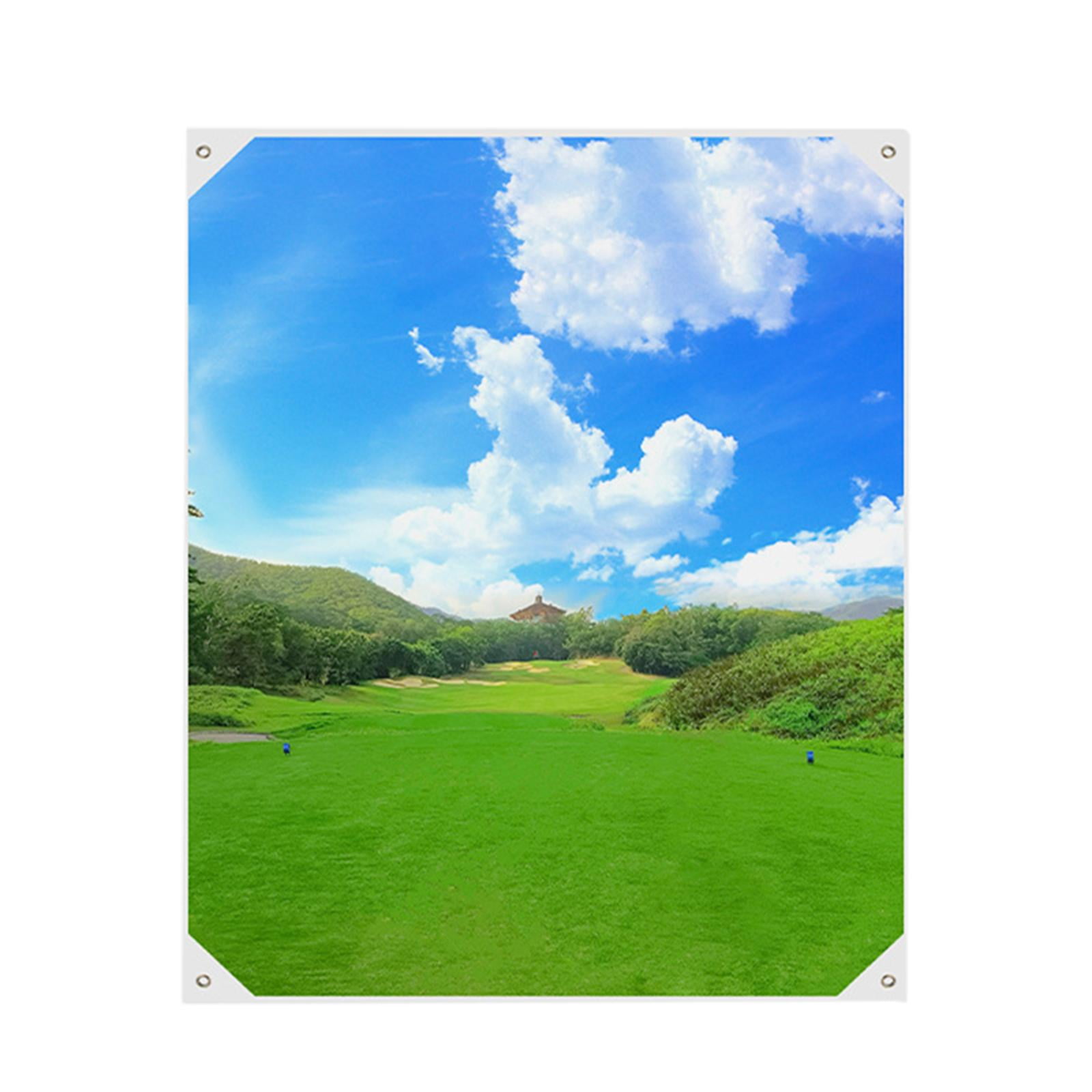 Golf Target Cloth Golf Training Equipment Hanging Backstop Golf ...