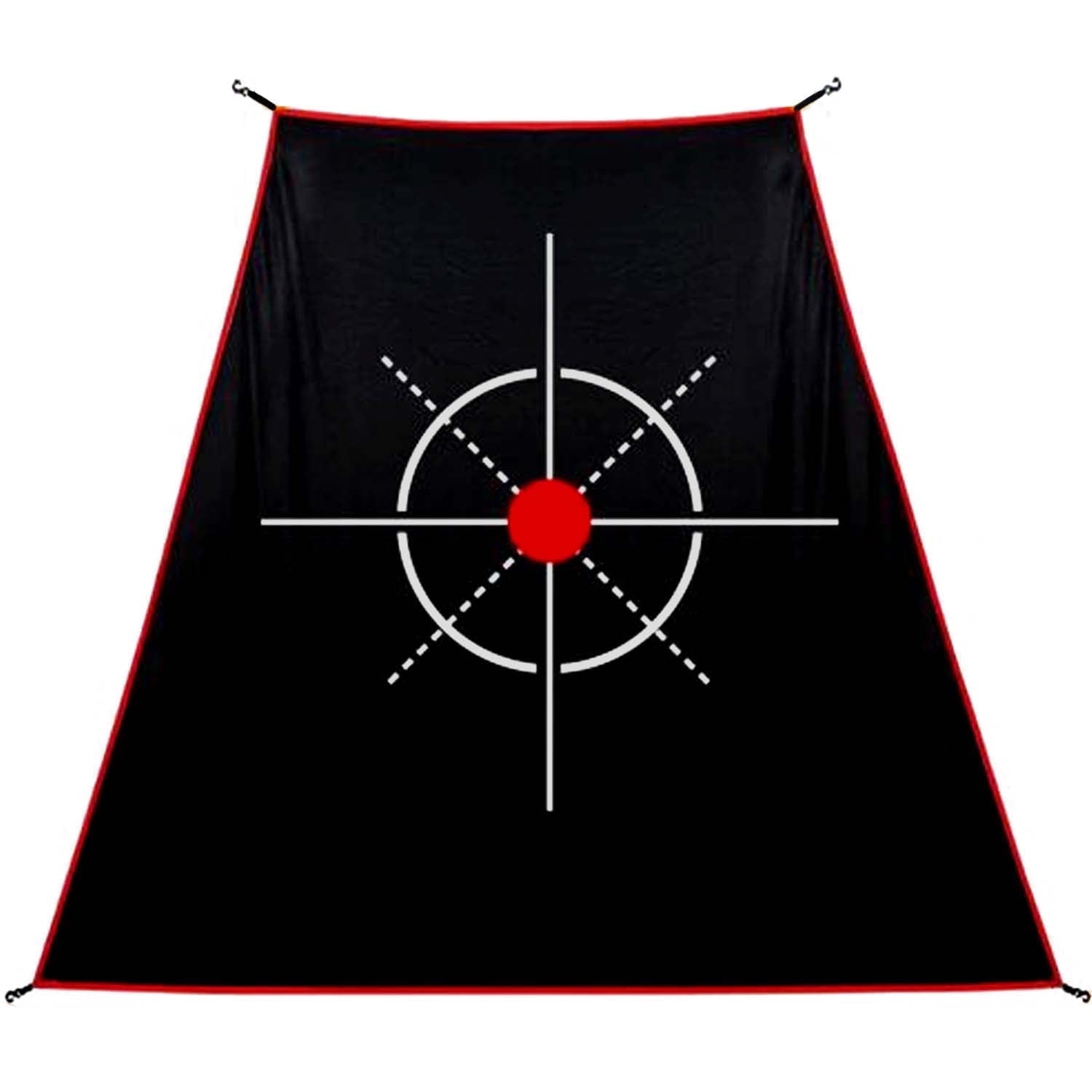 Golf Target Cloth Replacement, 5.7x4.7x2.7 FT 170g Fleece with S-Hooks ...
