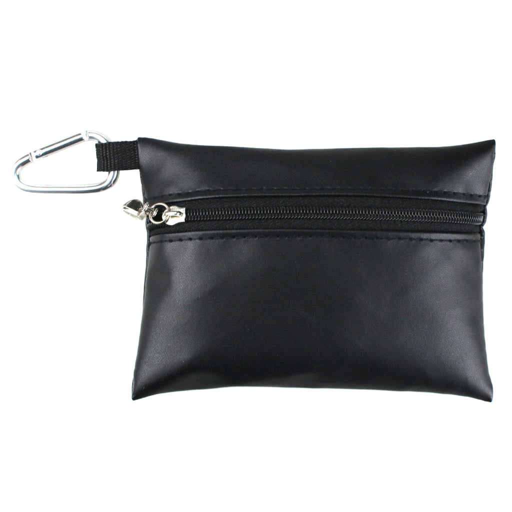 Golf Tee Ball Holder1eatherGolf Ball Tee Pouch Golf Supplies for Men ...