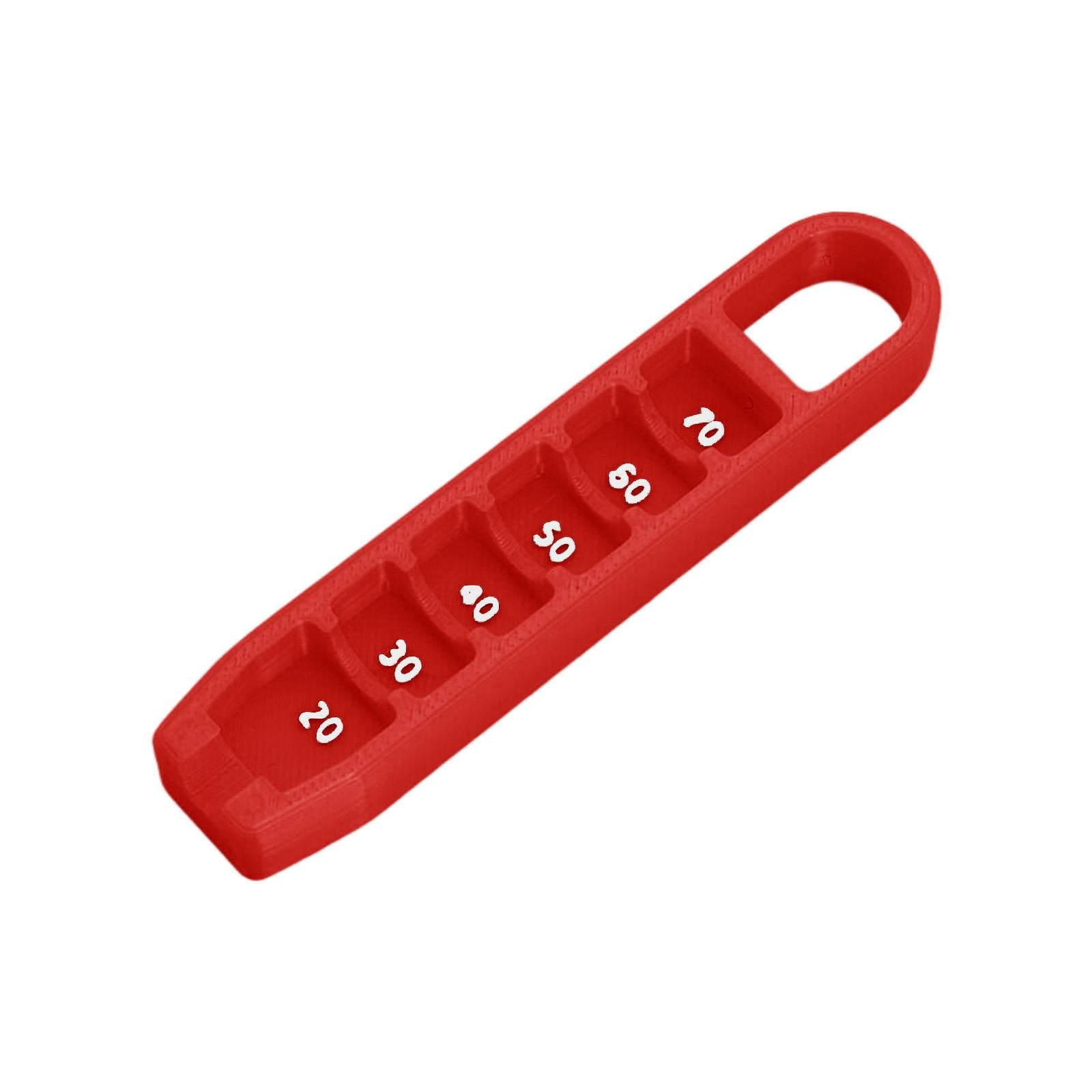 Golf Tee Height Gauge Elevator 3D Printed for Tees Portable Adjuster ...