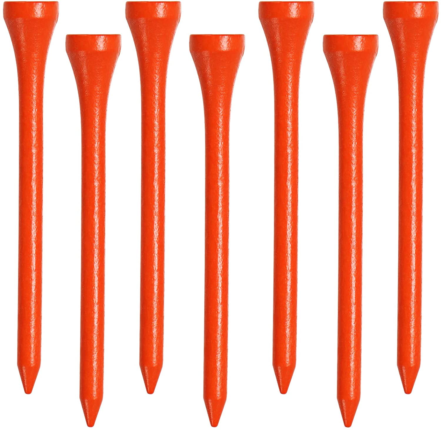 Golf Tees, 2 3/4 Inch, 70 Count, Professional Deluxe Wooden Golf Tee ...