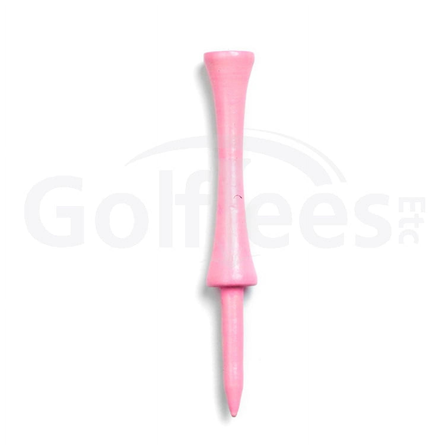 Golf Tees Etc Step Down Pink Golf Tees 3 1/4" Inch Strong & Light ...