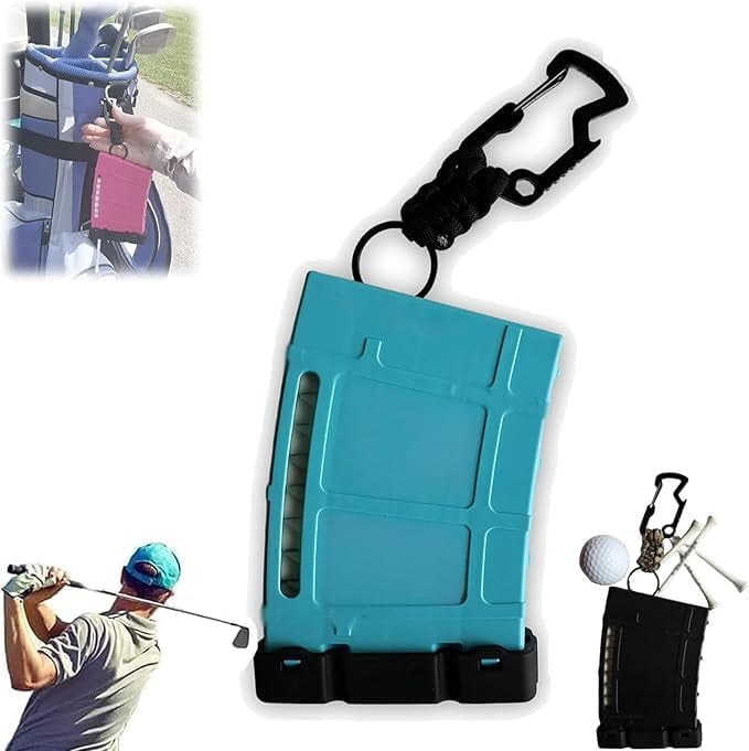 Golf Tees Storage Cilp Barrel Bundle,Magazine Golf Tee Storage Box with ...